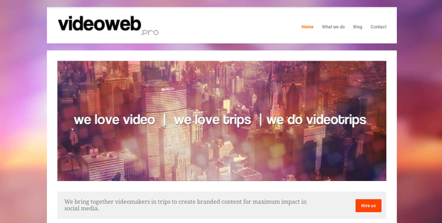 Videoweb.pro, videomarketing profesional para destinos y marcas con ...